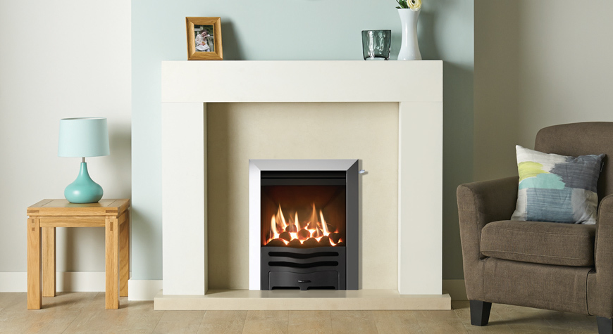 Robertson Fireplaces | Wave Inset