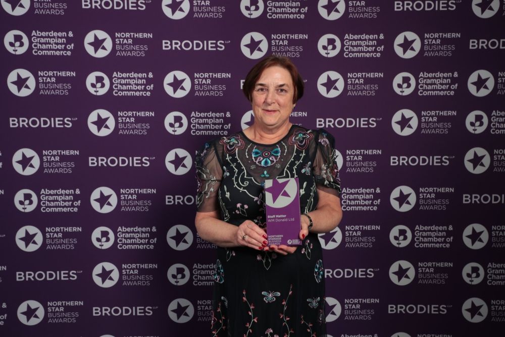 WINNERS OF STAFF MATTER AT NORTHERN STAR AWARDS 2023 | W M Donald