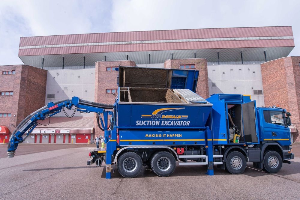 W M Donald’s new suction excavator joins the fleet on… | W M Donald
